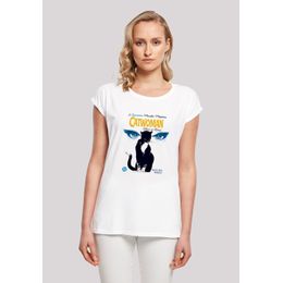 T-Shirt F4NT4STIC "DC Comics Batman Catwoman When In Rome", Damen, Gr. M, wei&szlig;, Obermaterial: 100% Baumwolle, regular fit, Rundhals, ohne B&uuml;ndchen, Shirts T-Shirt, Damen,Premium Merch,Regular-Fit,Kurze &Auml;rmel,Bedruckt