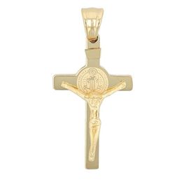 Adelia&acute;s Kettenanh&auml;nger ADELIA&acute;S "Neuheit 2025 - hochwertiger Kreuz Anh&auml;nger aus Edelstahl", gold, Schmuckanh&auml;nger, Damen, Edelstahl, Kettenanh&auml;nger