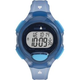 Digitaluhr Timex "E30", blau (hellblau), Armbanduhren, Damen, Quarzuhr, Armbanduhr, Damenuhr,analog
