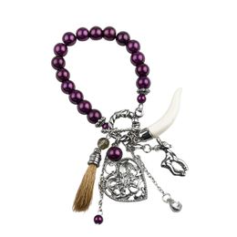 Armband "Greta", Damen, Gr. Glas, lila, Collezione Alessandro, Armb&auml;nder Armband