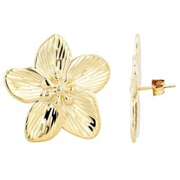 Adelia&acute;s Paar Ohrh&auml;nger ADELIA&acute;S "Neuheit 2025 - Damen Ohrstecker aus Edelstahl mit Blume", silber, Ohrringe, Damen, Damen, Edelstahl