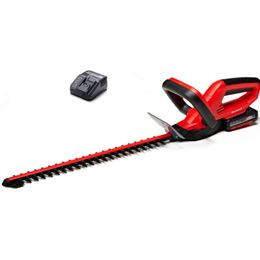 Akku-Heckenschere Einhell "GC-CH 1846 Li Kit", rot, Gartenscheren-Maschinen, 46 cm Schnittl&auml;nge, mit Akku 18V/2,0 Ah und Ladeger&auml;t
