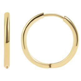Adelia´s Paar Creolen ADELIA´S "Neuheit 2025 - Unisex Creolen aus Edelstahl", gold, Ohrringe, Damen, Unisex, Edelstahl