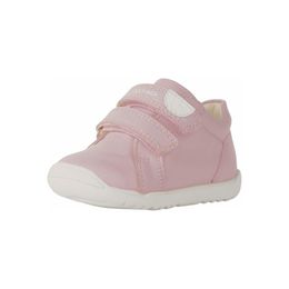 Lauflernschuh Geox "Geox Halbschuhe Leder/Synthetik", Baby, Gr. 21, rosa, Leder, Synthetik, Schuhe Lauflernschuh