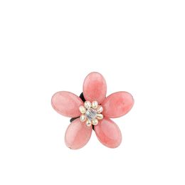 Fingerring "Marseille", pink, Collezione Alessandro, Fingerringe, Damen, Glas, Fingerring