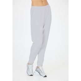 Sporthose Endurance "Jade", Herren, Gr. 46, EURO-Größen, weiß, 51% Polyester, 44% Modal, 5% Elasthan, unifarben, lang, Hosen, aus superweicher Materialmischung