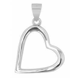 Adelia&acute;s Kettenanh&auml;nger ADELIA&acute;S "Neuheit 2025 - zeitloser Herz Anh&auml;nger aus 925 Sterling Silber", silber, Schmuckanh&auml;nger, Damen, Silber 925 (Sterlingsilber), Kettenanh&auml;nger