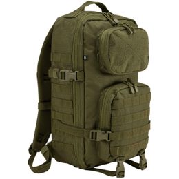 Rucksack Brandit "Brandit Unisex US Cooper Patch Large Backpack", Gr. onesize, olive, Polyester, Rucksäcke