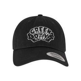 Merchcode Damen Flex Cap "Merchcode Green Day Dookie Logo Dad Cap"schwarz, 100% Baumwolle, Caps