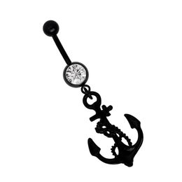 Adelia&acute;s Bauchnabelpiercing ADELIA&acute;S "Piercing Bauchnabelpiercing", schwarz, Piercings, Damen, onesize, Chirurgiestahl, Symbol f&uuml;r Glaube, Liebe und Hoffnung
