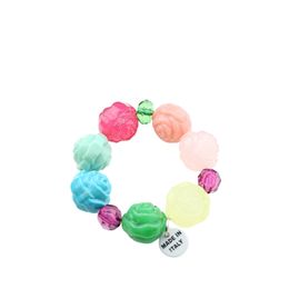 Armband "Urbino", Damen, Gr. Polyester, bunt (multi), Collezione Alessandro, Armb&auml;nder Armband