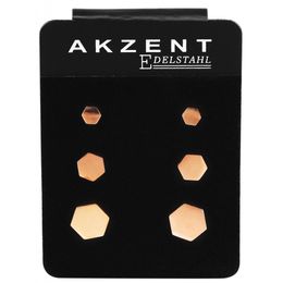 Adelia&acute;s Paar Ohrh&auml;nger ADELIA&acute;S "Neuheit 2025 - Damen Ohrstecker aus poliertem Edelstahl", silber, Ohrringe, Damen, Damen, Edelstahl