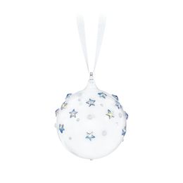 Dekoh&auml;nger Swarovski "Kristall Sammelfigur Holiday Magic Classics Weihnachtskugel" Gr. XS, wei&szlig; (kristallwei&szlig;, wei&szlig;), Dekoh&auml;nger, B/H/T: 4cm x 5cm x 4cm, Kristallglas, Metall, Polyester, Swarovski Kristall, B:4cm H:5cm T:4cm