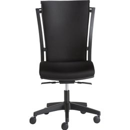 mayer Sitzmöbel Bürostuhl MAYER SITZMÖBEL, schwarz (schwarz, schwarz), B:65cm H:114cm T:64cm, Stühle, "MyUltimate Flex"