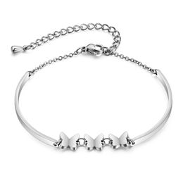 Armband "Papillon", Damen, Gr. Metall, silber (silbern), Collezione Alessandro, Armb&auml;nder Armband