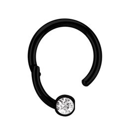 Adelia&acute;s Nasenpiercing ADELIA&acute;S "Piercing Nasenpiercing", Damen, Gr. onesize, schwarz, Stahl, Piercings, Aus 316l Stahl​ PVD schwarz beschichtet