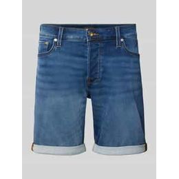 Jack & Jones Regular Fit Jeansshorts im 5-Pocket-Design Modell 'RICK'