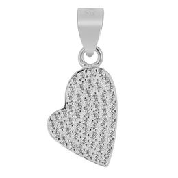 Adelia&acute;s Kettenanh&auml;nger ADELIA&acute;S "Neuheit 2025 - zeitloser Herz Anh&auml;nger aus 925 Sterling Silber", gold, Schmuckanh&auml;nger, Damen, Silber 925 (Sterlingsilber), Kettenanh&auml;nger