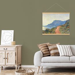 Leinwandbild Art for the home "S&uuml;dlich Landschaft", bunt (farbe bild(er): mehrfarbig), B:80cm H:150cm T:2,3cm &Oslash;:2,3cm, Leinen, Bilder, Leinwandbild, H&auml;ngendes Poster Leinen Monet Kunst S&uuml;dliche Landschaft 60 cm x 80 cm