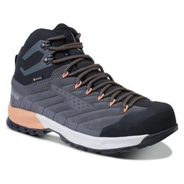 Wanderschuh Dachstein "SF-21 MC GTX WMN", Damen, Gr. 39, grau (granite), Leder, Textil, Schuhe, wasserdicht