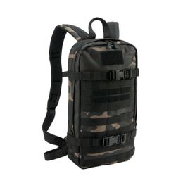 Rucksack Brandit "Brandit Unisex US Cooper Daypack", Gr. onesize, schwarzcamo, Polyester, Rucksäcke