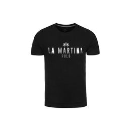 La Martina Shirt male Black size XXXL