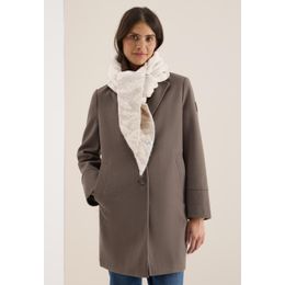 Halstuch Cecil, Damen, Gr. onesize, desert beige melange, Stoff, 85% Polyester, 12% Polyacryl, 3% Elasthan, Animalmuster, Modetücher, softer Materialmix