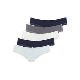Lascana Slip Damen Gr&ouml;&szlig;e XXS/XS navy / hellblau / grau / wei&szlig;