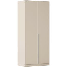 Drehtürenschrank Rauch "Kleiderschrank Schrank Garderobe AGORDO TOPSELLER Schlafzimmer", beige (beige (champagner)), B:91cm H:210cm T:54cm, Holzwerkstoff, Schränke, durchdachte Innenausstattung, in 7 Breiten und 2 Höhen MADE IN GERMANY, Topseller