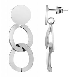 Adelia&acute;s Paar Ohrh&auml;nger ADELIA&acute;S "Neuheit 2025 - Damen Ohrstecker aus Edelstahl", silber, Ohrringe, Damen, Damen, Edelstahl