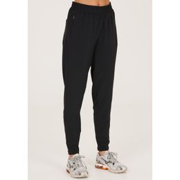 ENDURANCE ATHLECIA Sweathose ATHLECIA "Timmie", Damen, Gr. 42, EURO-Größen, schwarz, 90% Polyester, 10% Elasthan, unifarben, lang, Hosen Sweathose, mit praktischem Dehnbund