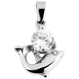 Adelia&acute;s Kettenanh&auml;nger ADELIA&acute;S "Neuheit 2025 - modischer Schmuck Anh&auml;nger aus Edelstahl", silber, Schmuckanh&auml;nger, Damen, Edelstahl, Kettenanh&auml;nger