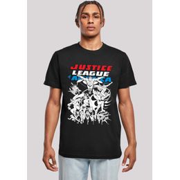 T-Shirt F4NT4STIC "DC Comics Justice League Superhelden", Herren, Gr. 3XL, schwarz, Obermaterial: 100% Baumwolle, regular fit, Rundhals, ohne B&uuml;ndchen, Shirts T-Shirt, Herren,Premium Merch,Regular-Fit,Basic,Bedruckt