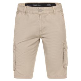 Bermudas Casamoda "Casamoda Bermuda uni", Herren, Gr. 34, Normalgrößen, beige, 100% Baumwolle, Hosen