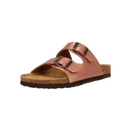 Sandale CRUZ "Winsy", Damen, Gr. 37, rosa (kupfer), Polyurethane, Schuhe Schlappen Pantolette, mit komfortablem Fu&szlig;bett