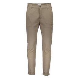 Stoffhose LINDBERGH "LINDBERGH Stoffhose", Herren, Gr. XXL, sand mix, Obermaterial: 75% Polyester, 22% Viskose, 3% Elasthan, slim fit, Hosen
