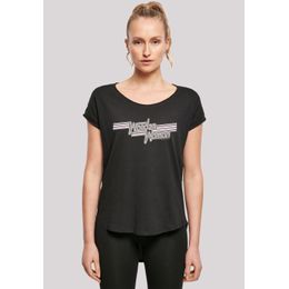 F4NT4STIC Damen T-Shirt "DC Comics Wonder Woman Lines Logo"schwarz, Gr. L, Obermaterial: 100% Baumwolle, Shirts, Print