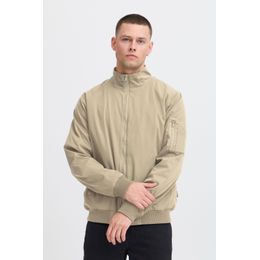 Outdoorjacke Blend "BHEfi", Herren, Gr. XXL, cornstalk, 100% Polyester, unifarben, Basic, normal normal, ohne Ausschnitt, Rippb&uuml;ndchen, Jacken Outdoorjacke, Klassische Bomberjacke mit Stehkragen