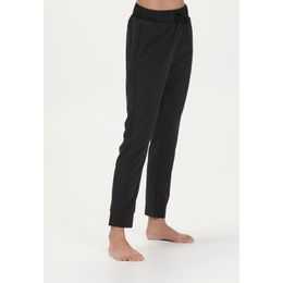 Sweathose Endurance "PHILE STRETCH", Damen, Gr. 36, EURO-Gr&ouml;&szlig;en, schwarz, 87% Polyester, 13% Elasthan, unifarben, lang, Hosen Sweathose, mit komfortabler Passform