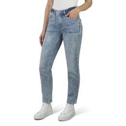 5-Pocket-Jeans STOOKER WOMEN "Jogg Edition DAVOS", Damen, Gr. 40, Länge 30, blau (light blau), Denim/Jeans, 80% Baumwolle, 18% Polyester, 2% Elasthan, lässig geschnitten lang, Jeans, Boyfriendjeans Casual Clean Wash Denim Jeans für Damen