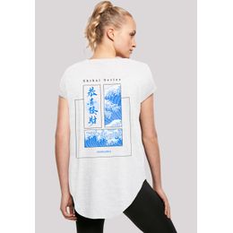 T-Shirt F4NT4STIC "Shibui Series Japan Streetstyle", Damen, Gr. S, wei&szlig;, Obermaterial: 100% Baumwolle, regular fit, Rundhals, ohne B&uuml;ndchen, Shirts T-Shirt, Japan Streetwear Styles