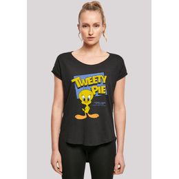 T-Shirt F4NT4STIC "Looney Tunes Classic Tweety Pie", Damen, Gr. L, schwarz, Obermaterial: 100% Baumwolle, regular fit, Rundhals, ohne B&uuml;ndchen, Shirts T-Shirt, Print