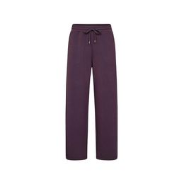 Chinohose soyaconcept "Soya Concept Trouser SC_BANU", Damen, Gr. L, Normalgrößen, 5120 plum perfect, Obermaterial: 48% Modal, 48% Polyester, 4% Elasthan, Hosen