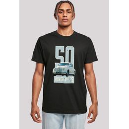 F4NT4STIC Herren T-Shirt "British Motor Heritage Rover P4 75 1950 Car"schwarz, Gr. S, Obermaterial: 100% Baumwolle, Shirts, Premium Qualität