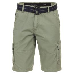 Shorts Casamoda "Casamoda Shorts uni", Herren, Gr. 34, Normalgrößen, grün, 100% Baumwolle, Hosen