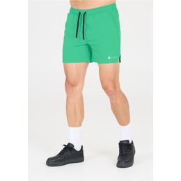 Shorts Virtus "Berk", Herren, Gr. S, US-Größen, grün, 91% Polyester, 9% Elasthan, unifarben, kurz, Hosen Shorts, mit Quick-Dry-Funktion