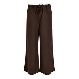 Apricot Paper Bag Waist Wide Leg Trousers ' ' Damen Gr&ouml;&szlig;e 44 braun