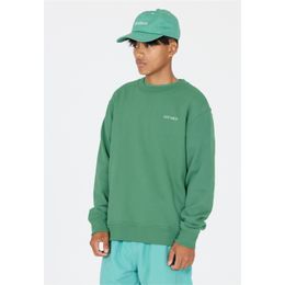 Sweatshirt LES'ARCS "Deasach", M&auml;dchen, Gr. 140, gr&uuml;n (mint), 45% Polyester, 35% Baumwolle, 20% Polyester, unifarben, normal, Rundhals, Sweatshirts Sweatshirt, mit stylischem Print und bequemer Passform