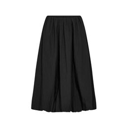 Midirock soyaconcept "Soya Concept Skirt SC-SVEDA 2", Damen, Gr. XL, 9999 schwarz, Obermaterial: 71% Viskose, 29% Nylon, Röcke