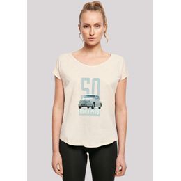 T-Shirt F4NT4STIC "British Motor Heritage Rover P4 75 1950 Car", Damen, Gr. L, sandwei&szlig;, Obermaterial: 100% Baumwolle, regular fit, Rundhals, ohne B&uuml;ndchen, Shirts T-Shirt, Premium Qualit&auml;t